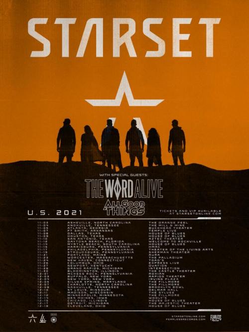 Starset (Theatre of Living Arts (TLA), Philadelphia, PA, November 17 ...
