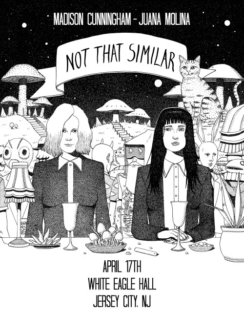 Juana Molina / Madison Cunnigham (White Eagle Hall, Jersey City, NJ ...